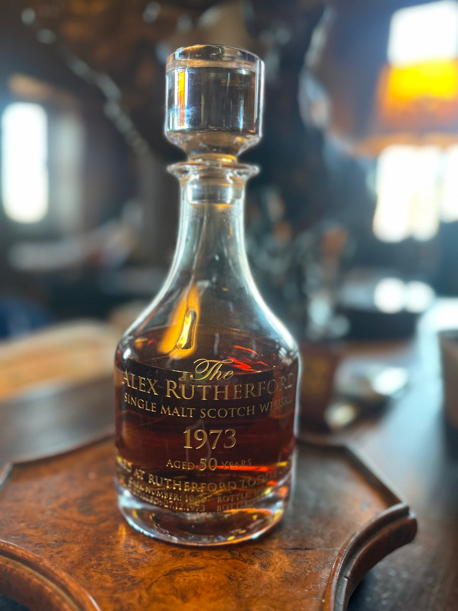 Fisherman and Salmon Ships Decanter | Giles Lawson Johnston Engraved Glass